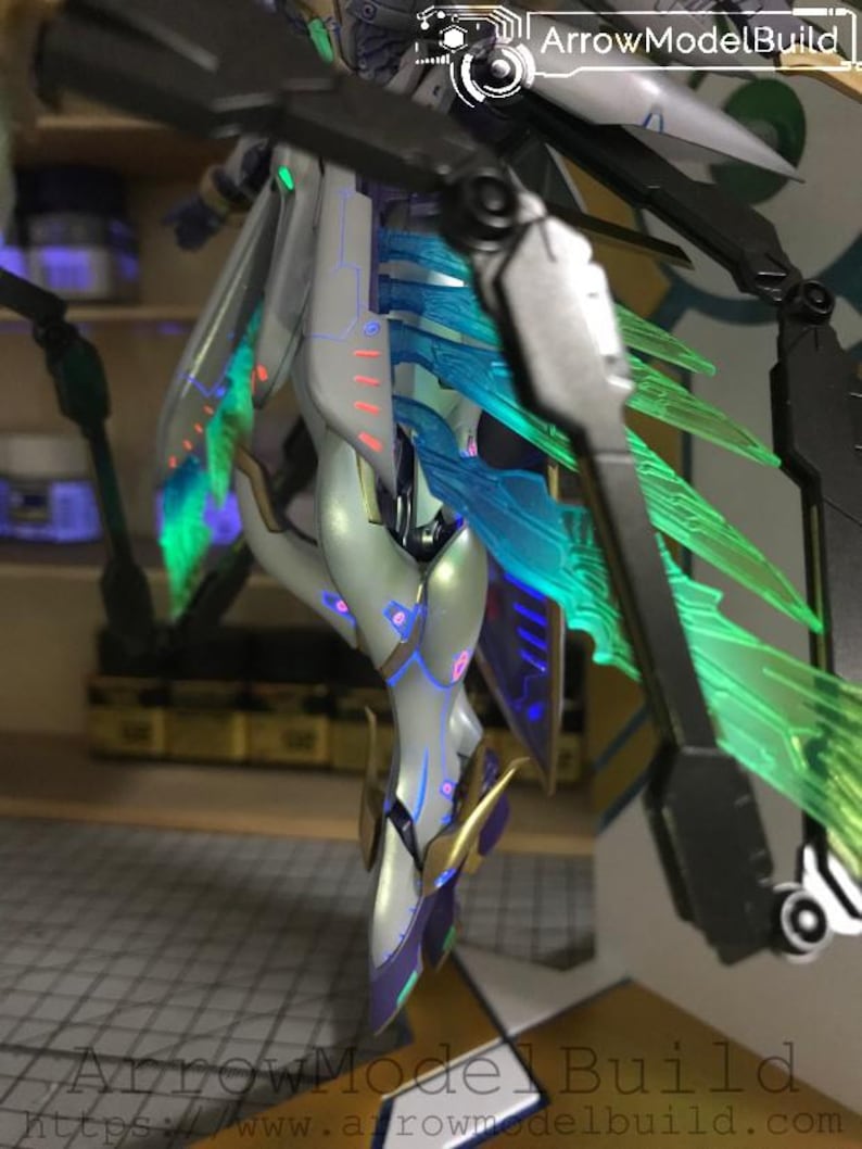 Aeromodelbuild Xenoblade Chronicles 2 Siren Built & Painted MG 1/100 ...