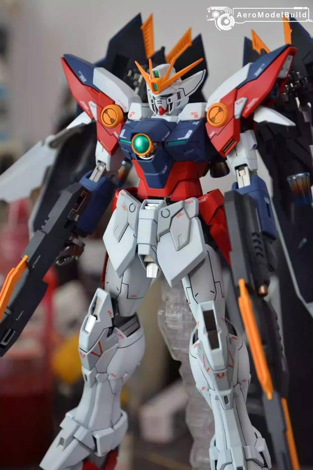 Aeromodelbuild Wing Zero Prototype Gundam Built & Painted MG 1/100 ...