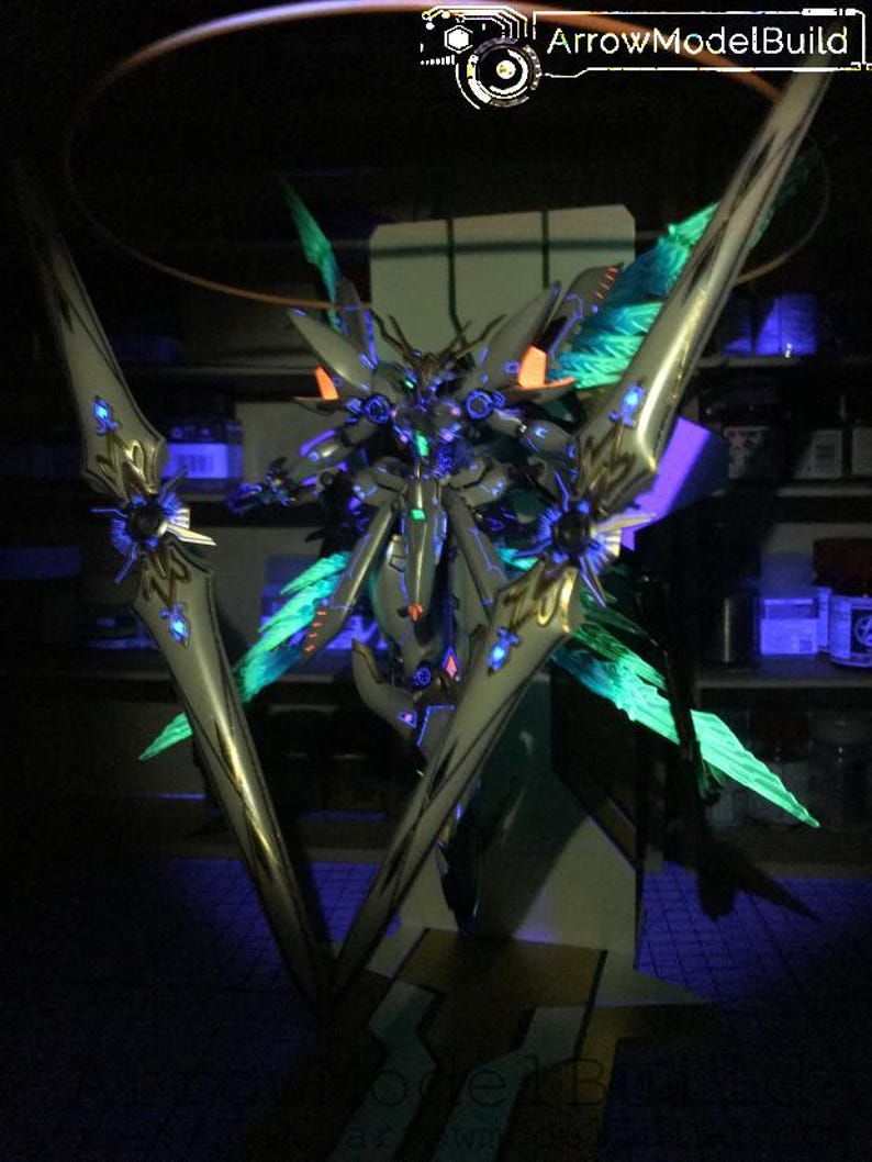 Aeromodelbuild Xenoblade Chronicles 2 Siren Built & Painted MG 1/100 ...