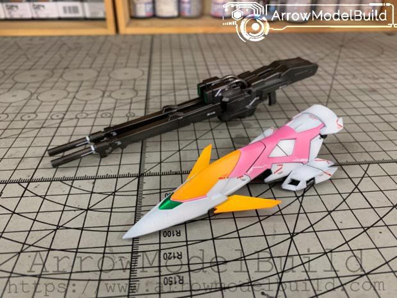 Aeromodelbuild Gundam Zero EW (custom Pink) Built & Painted MG 1/100 ...