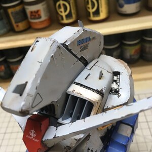 Aeromodelbuild GP02 Gundam Head Built & Painted 1/35 Model Kit - Etsy