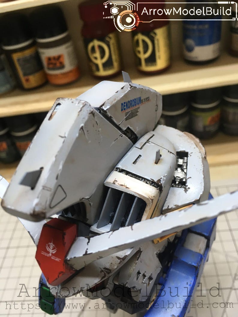 Aeromodelbuild GP02 Gundam Head Built & Painted 1/35 Model Kit - Etsy