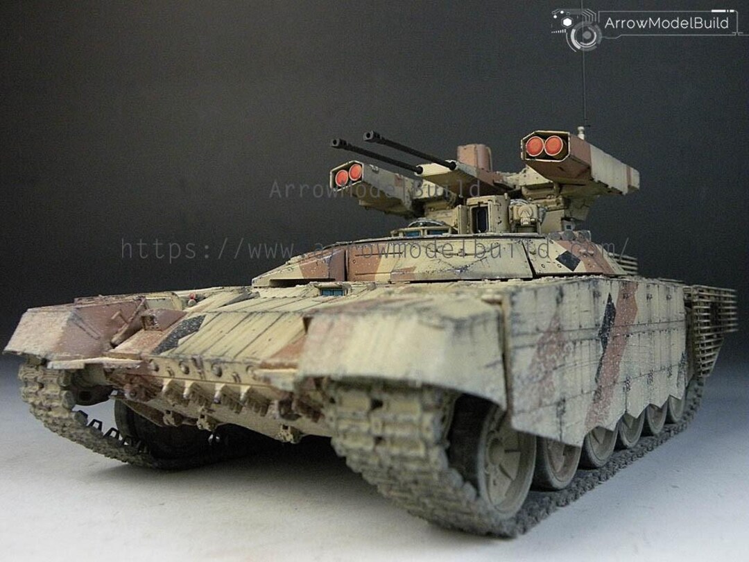 Aeromodelbuild BMPT Terminator Military Vehicle Built & Painted 1/35 ...