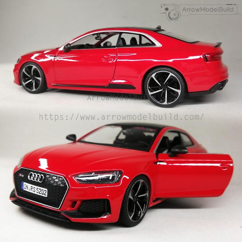 Aeromodelbuild Audi RS5 Custom Color (misano Red - Blade Wheels) Built ...
