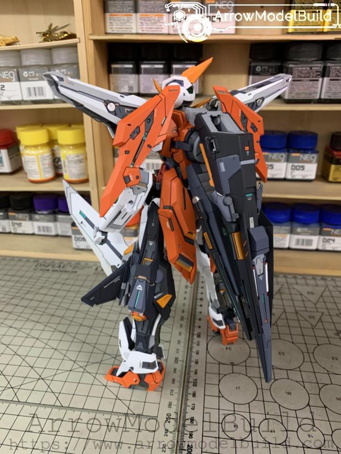 Aeromodelbuild Kyrios Gundam Special Detail Built & Painted 1/100 Resin ...