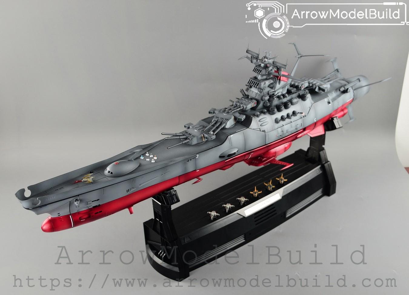 Aeromodelbuild Space Battleship Yamato (advanced Color) Built & Painted ...