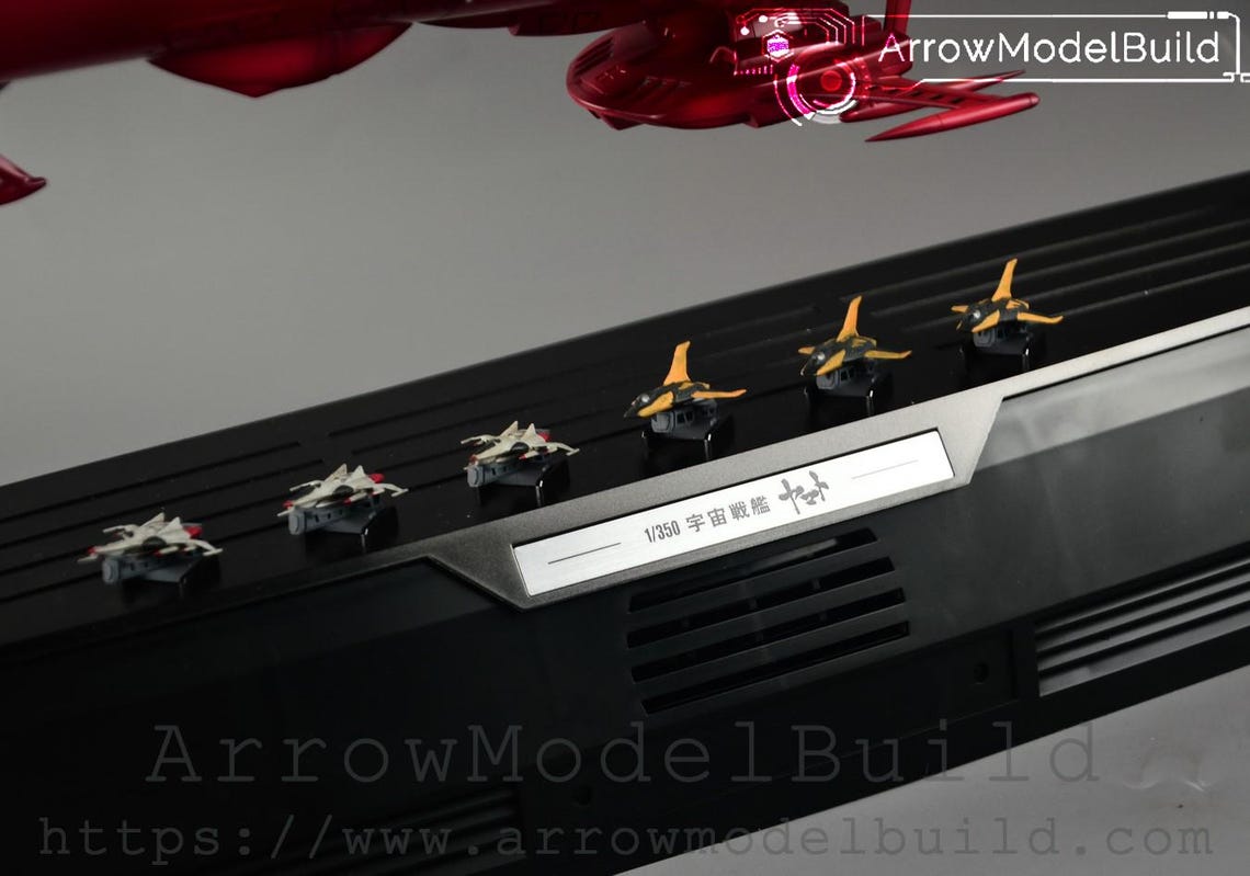 Aeromodelbuild Space Battleship Yamato (advanced Color) Built & Painted ...