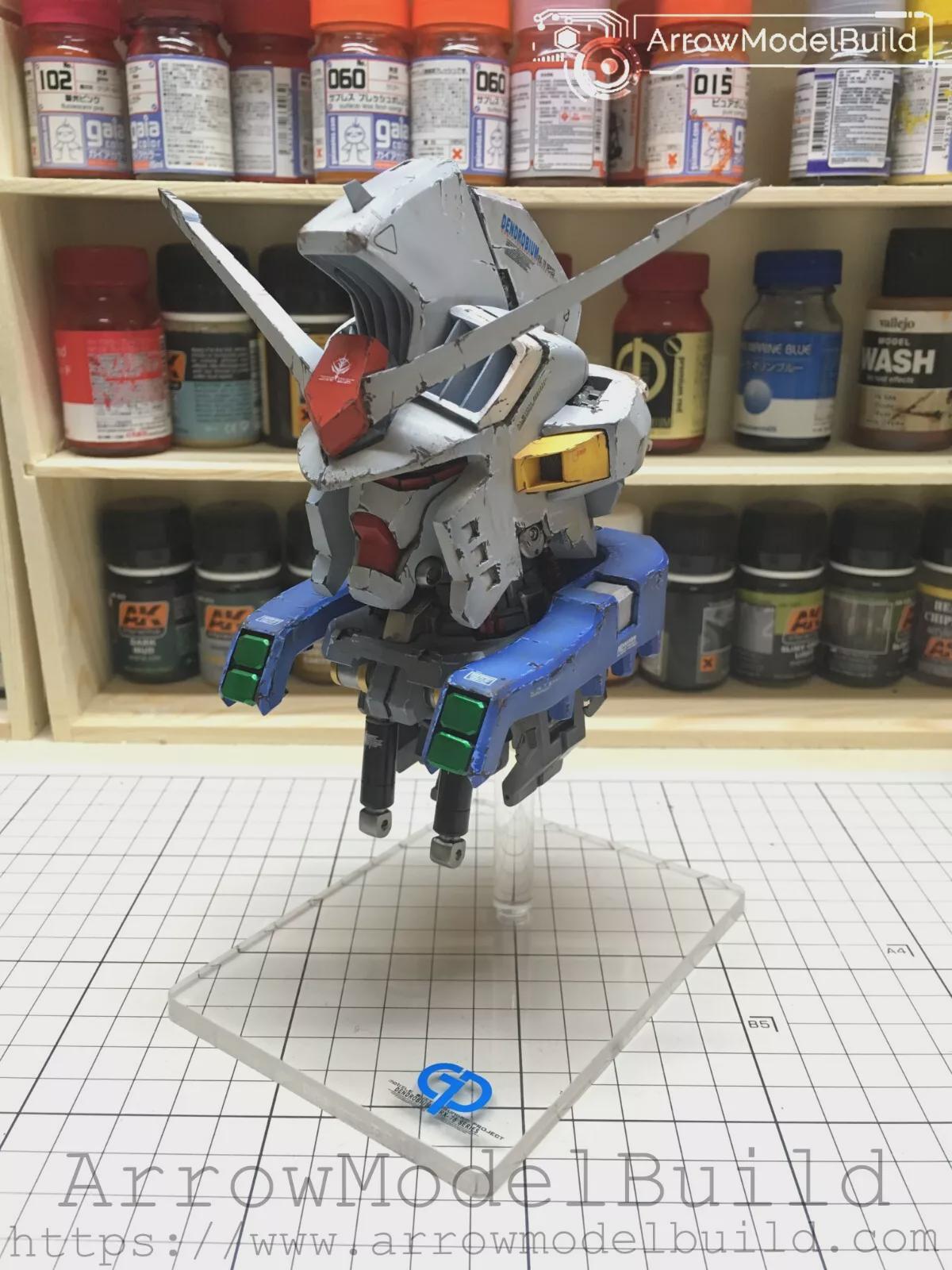 Aeromodelbuild GP02 Head (battle Damaged Ver.) Built & Painted 1/35 ...