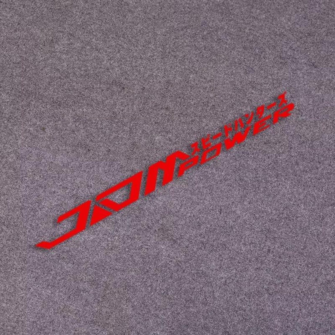 JDM Windshield Car Sticker – Large Vinyl Waterproof Decal, Japanese ...