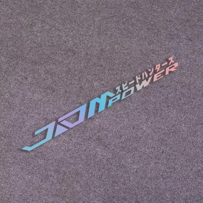 JDM Windshield Car Sticker – Large Vinyl Waterproof Decal, Japanese ...