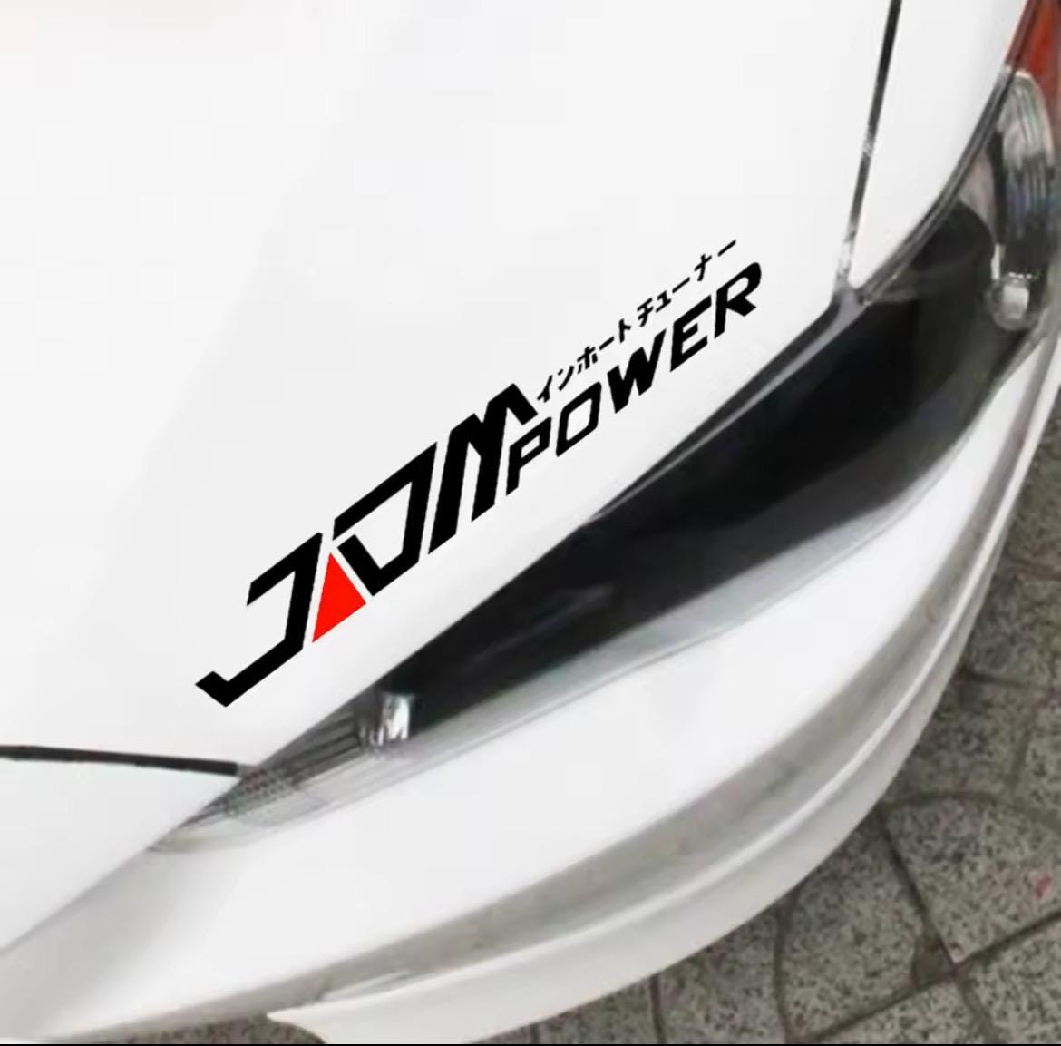 JDM Windshield Car Sticker – Large Vinyl Waterproof Decal, Japanese ...