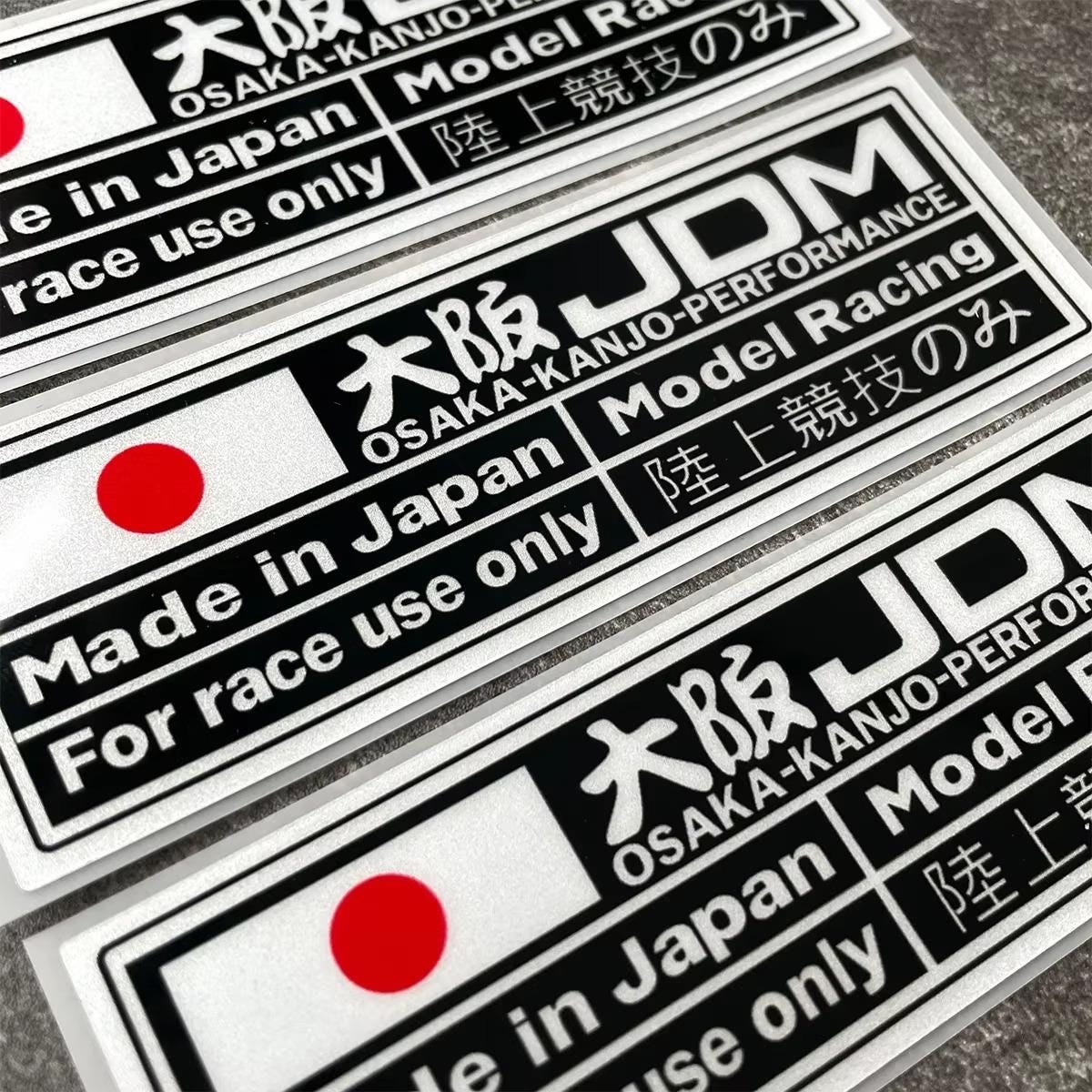 JDM Reflective Rainbow Motorcycle Stickers, Laser Bike Decals for ...