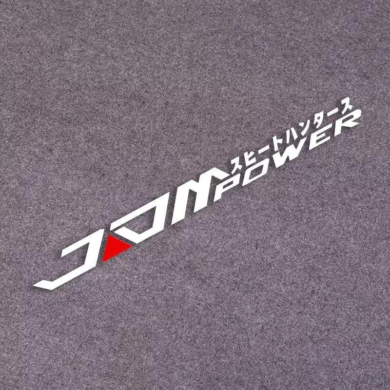 JDM Windshield Car Sticker – Large Vinyl Waterproof Decal, Japanese ...