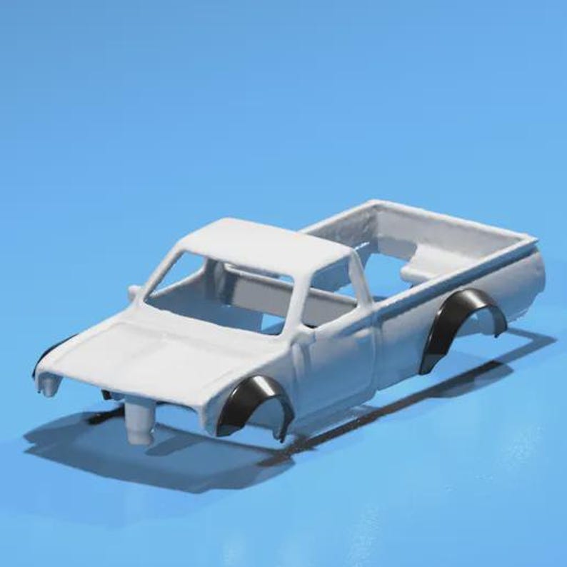3D Resin Wide Body Kit for Hot Wheels Datsun 620 – Custom Diecast ...