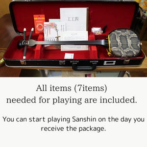 Okinawa Sanshin Okinawa Guitar Japanese Shamisen Musical Instrument ...