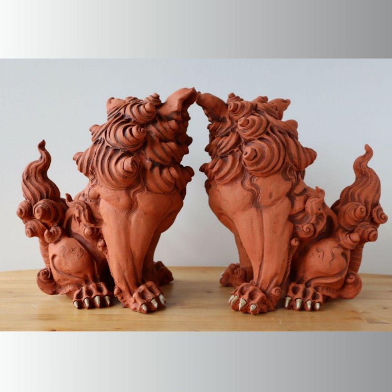 Japanese Shisa Dog Gift Celebration Present Japanese Ceramics Ryuku ...