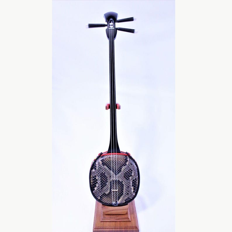 Okinawa Sanshin, Japanese Shamisen Guitar, 7-piece Set With Case - Etsy
