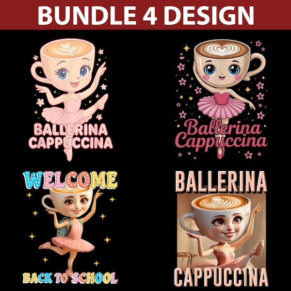 Cappuccino Ballerina Wall Art - Etsy