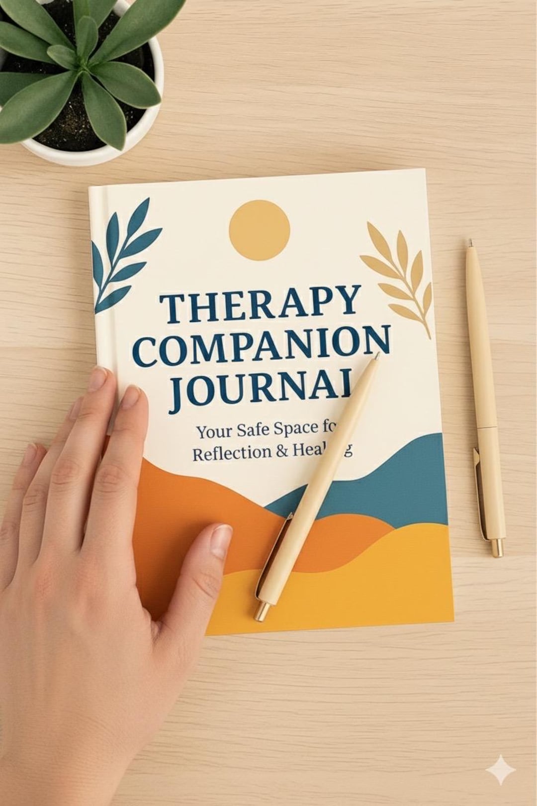 12-week Therapy Companion Journal | Guided Mental Health Workbook ...