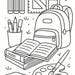 Color Me Smart! | Back to School Coloring Book - Etsy