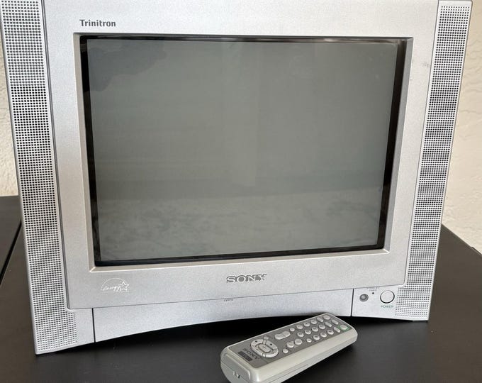 Sony Trinitron 13" Color Gaming Tv Model KV-13FS100 Tested! - Etsy