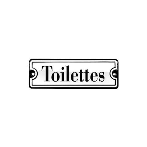 French Toilette Sign - Etsy