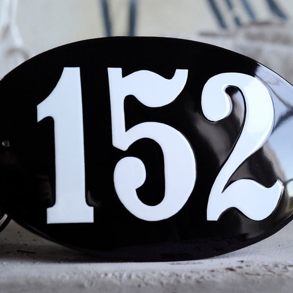 Classic House Number - Etsy