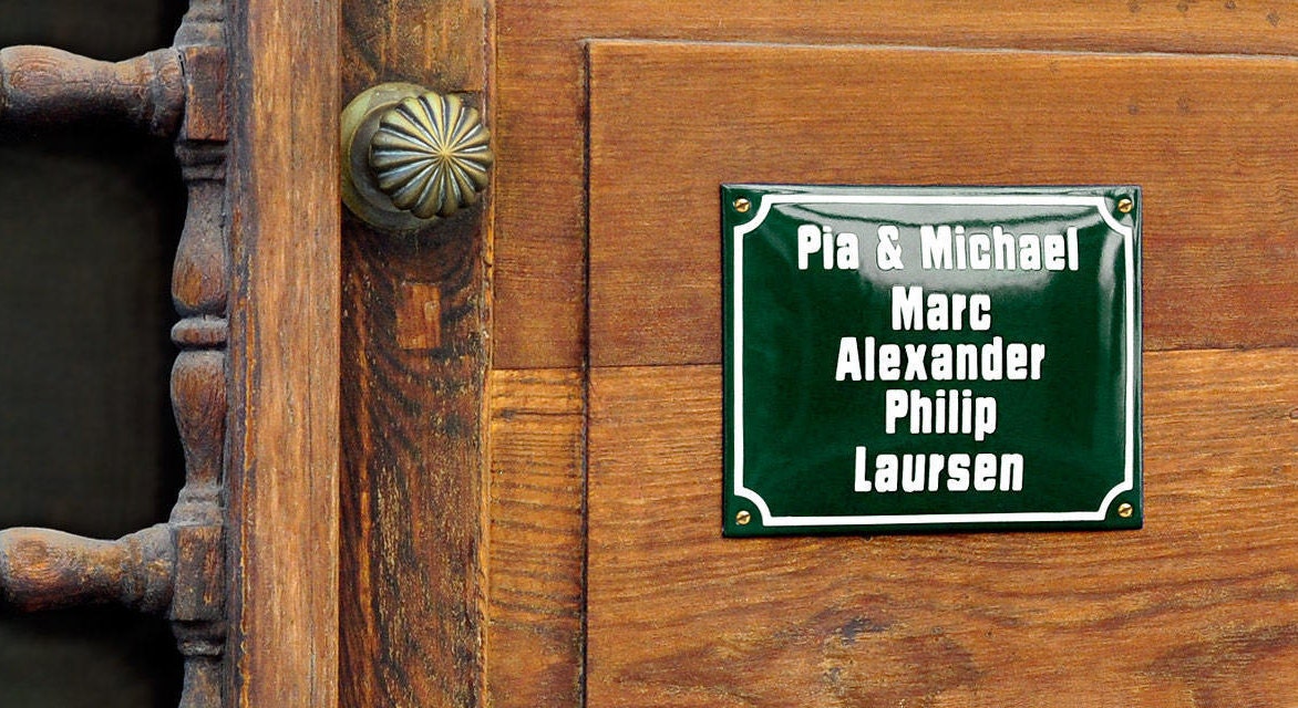 Design your Own Name Plate 8 1/4 x 6 1/4 21 x 16 | Etsy