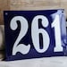 Enamel House Number 8 1/4 X 6 1/4 21 X 16 Cm - Etsy