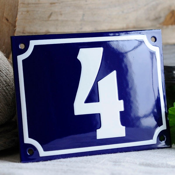 French House Numbers - Etsy