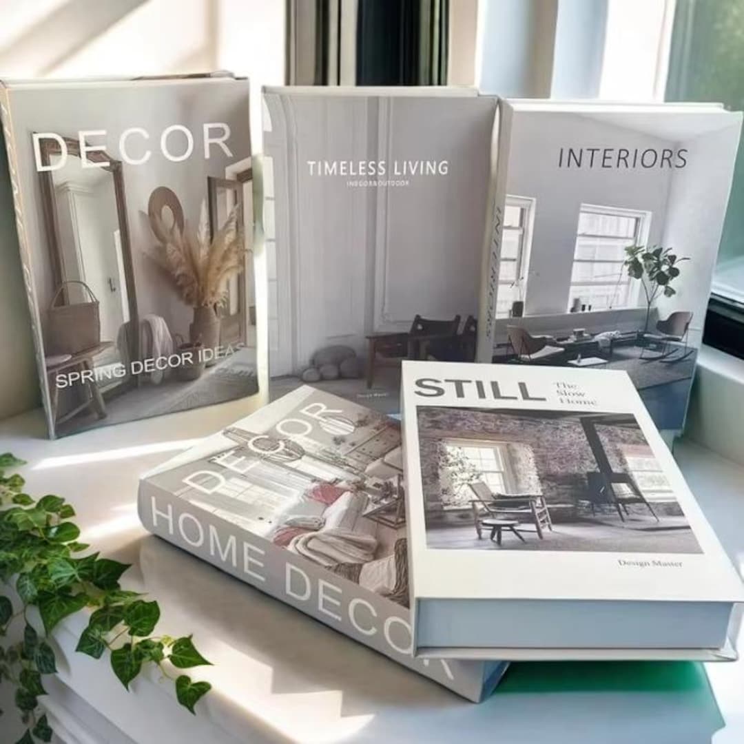 Elegant Storage Faux Coffee Table Books - Etsy