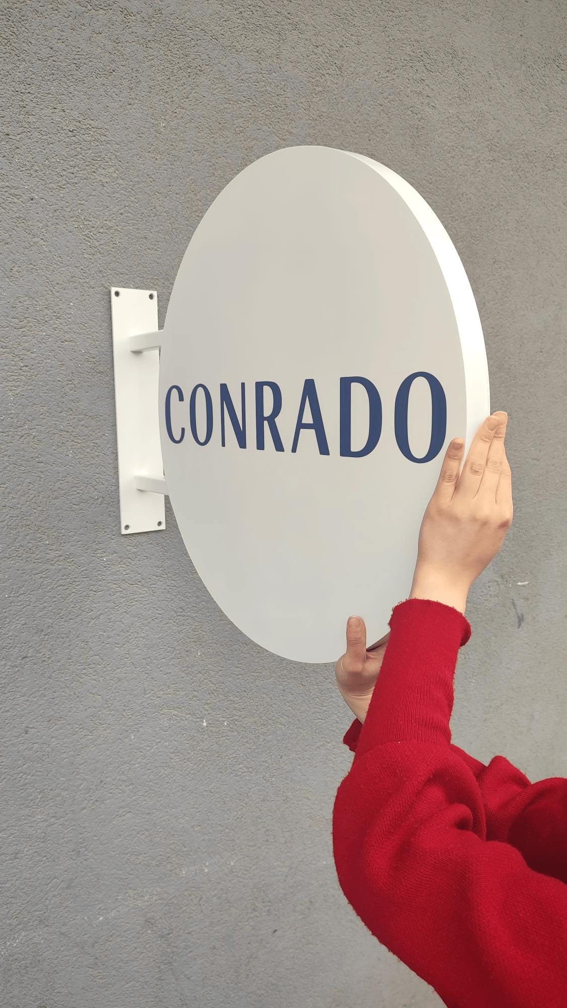 Personalized Studio Sign, Custom Blade Signage, Metal Blade Sign ...