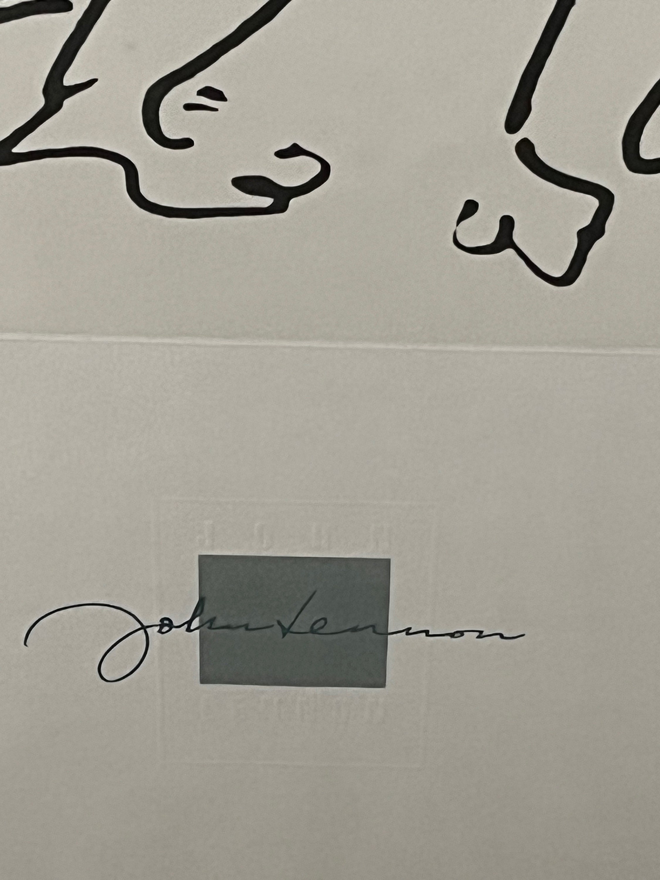 John Lennon Lithograph "the Hug" 24" by 36" 882/5000 - Etsy