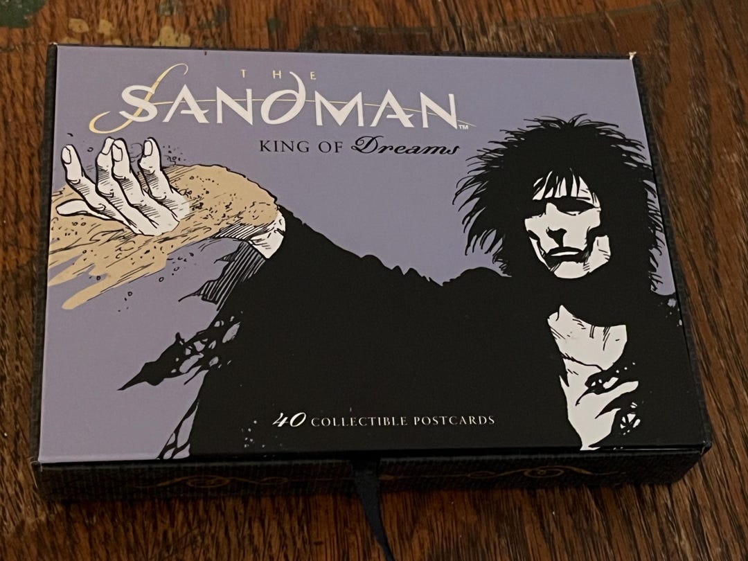 The Sandman King of Dreams Postcard Set - Etsy