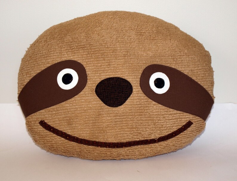 Sloth, Pillow, Cushion, Plush, PDF Sewing Pattern Direct Download - Etsy