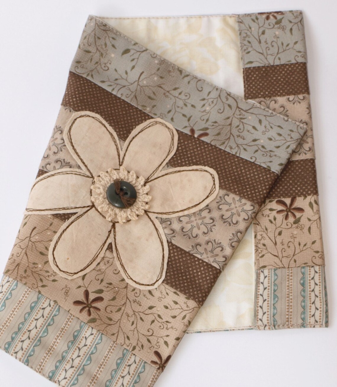 Journal Cover PDF Pattern, Direct Download 'daisy' - Etsy