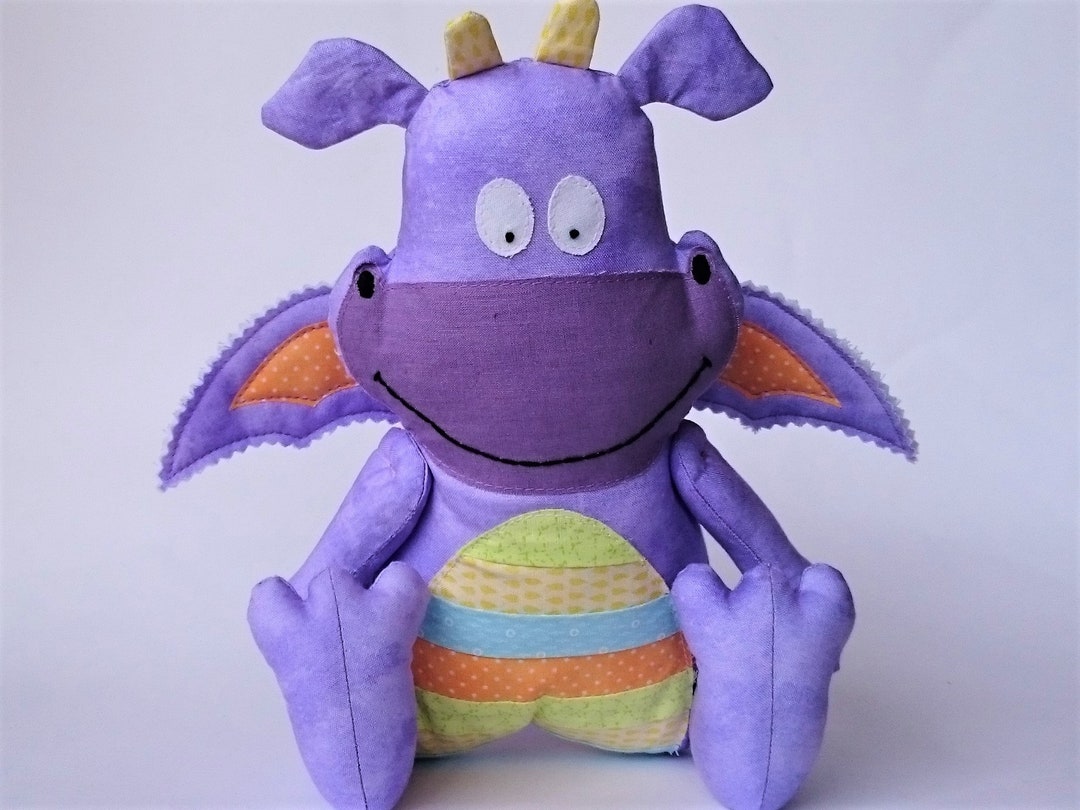 Dragon Sewing Pattern PDF - DIY Plush Toy - Etsy
