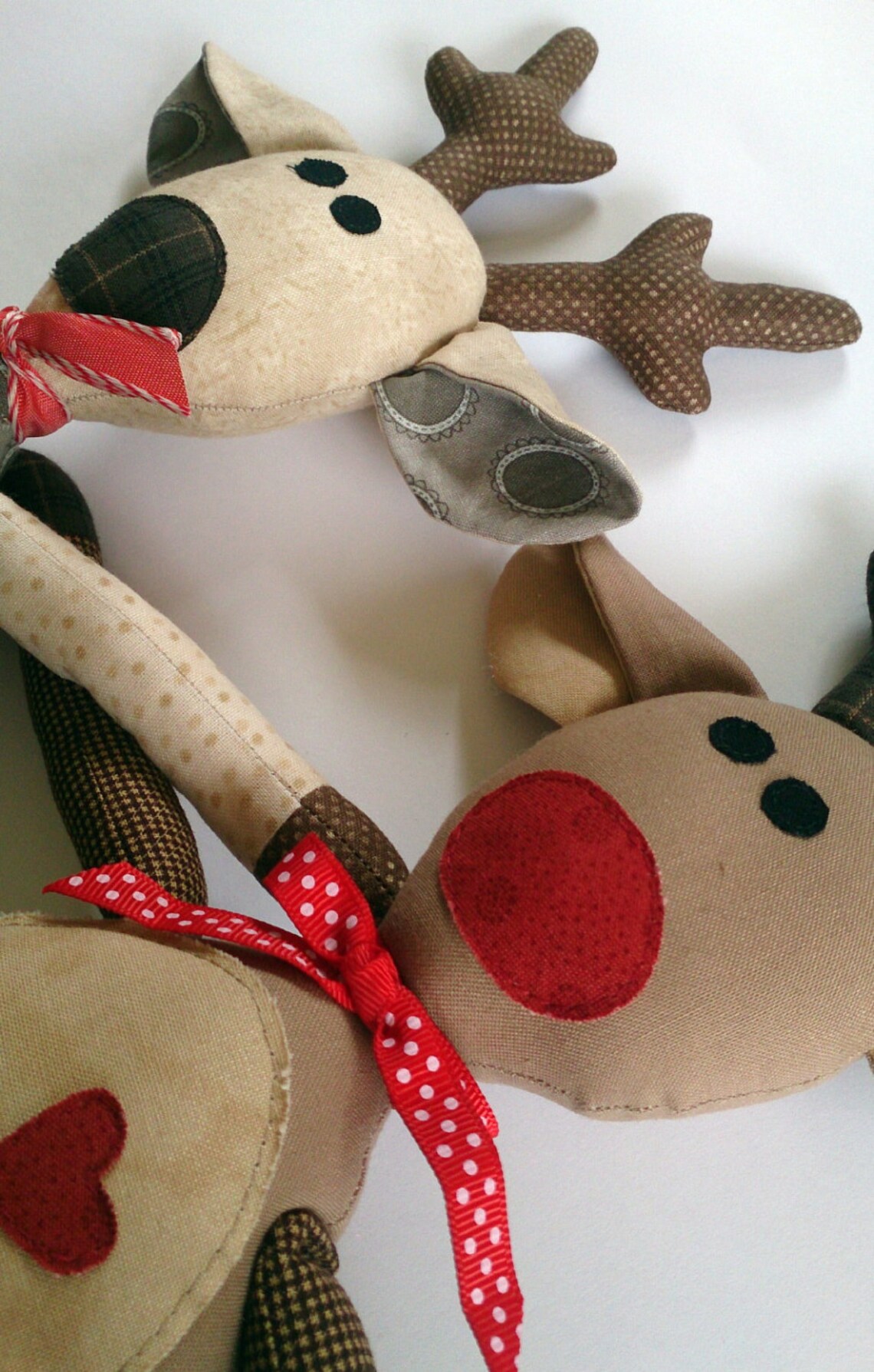 Reindeer, Rudolph, Softie, Soft Doll, PDF Sewing Pattern Direct ...