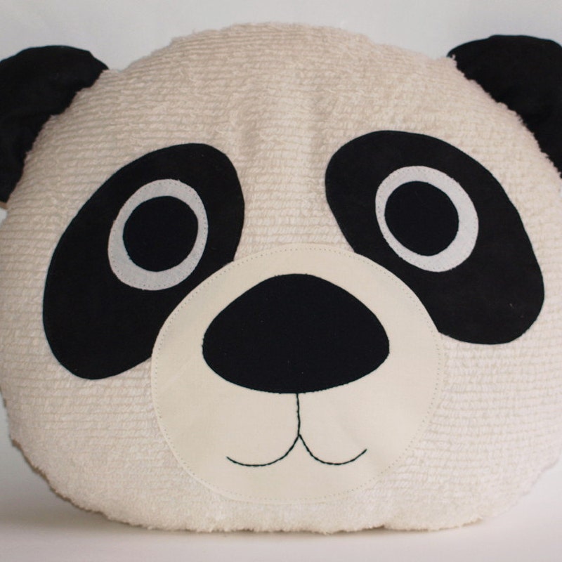 Panda Pillow - Etsy