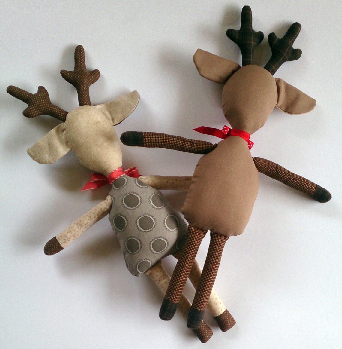 Reindeer Rudolph Softie Soft Doll PDF Sewing Pattern - Etsy Australia