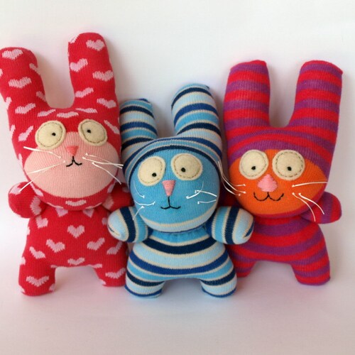 Sock Bunny Rabbit Easter Bunny PDF Sewing Pattern Direct - Etsy