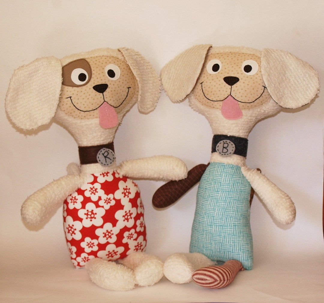 Dog Softie, Plush, Soft Toy, PDF Sewing Pattern Direct Download ...