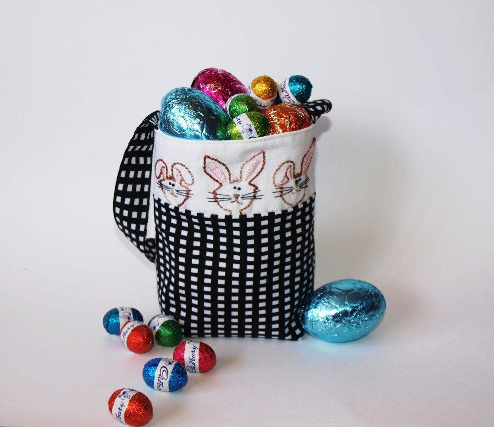 Easter Basket, Easter Egg Hunting Bag PDF Sewing Pattern, Direct ...