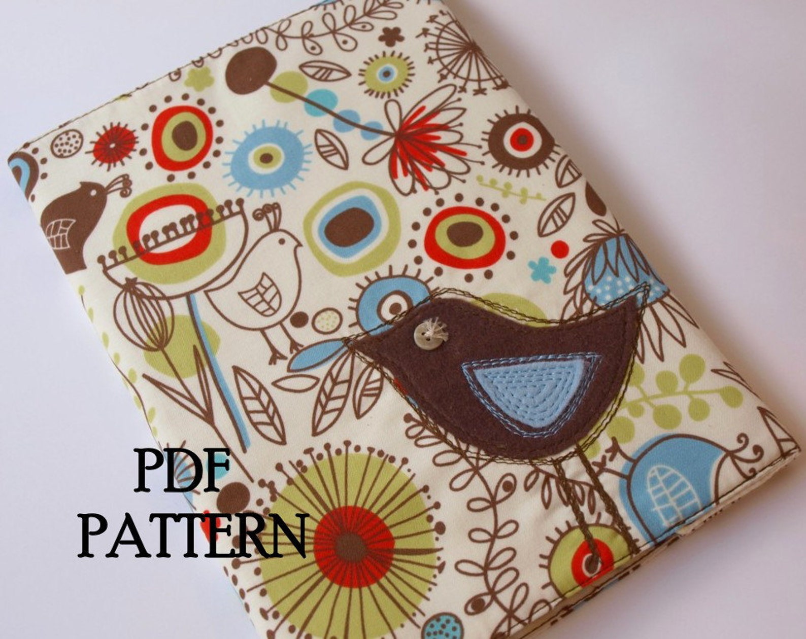 Notebook Cover Sewing Pattern PDF - 'little Bird' A5 Size - Etsy