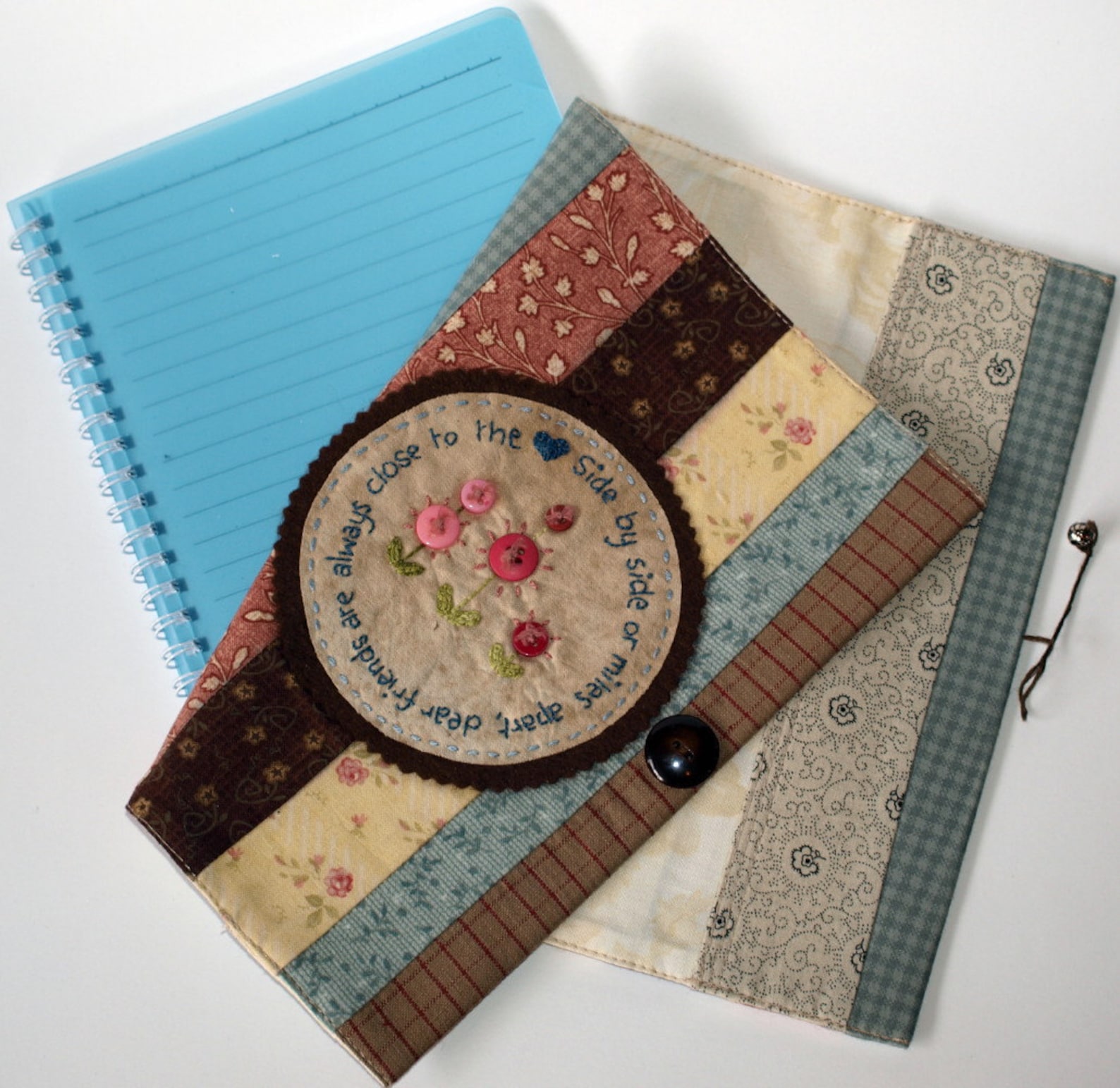 Journal Cover PDF Pattern Direct Download 'dear Friends' - Etsy