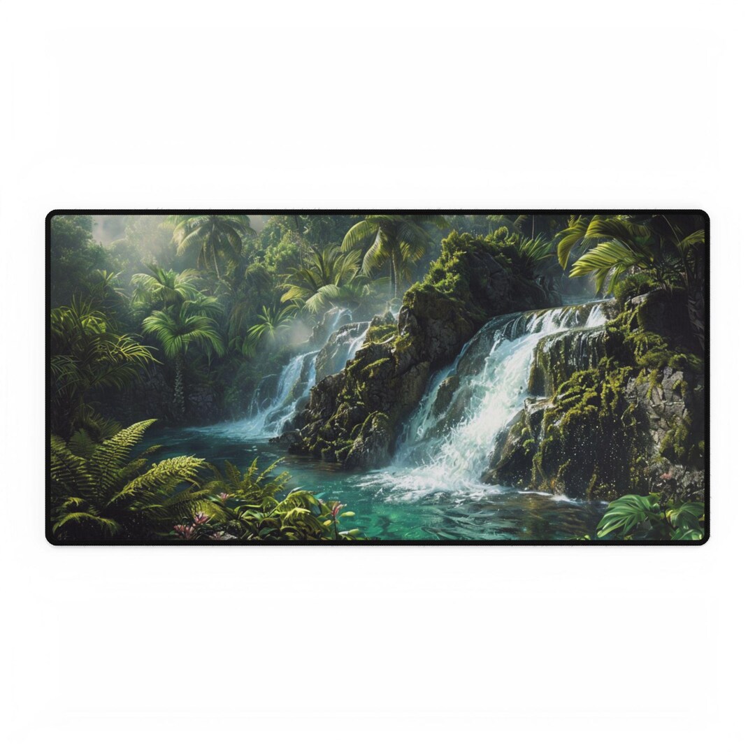 Nature-inspired Desk Mats for Home Office, Workspace Decor, Gaming ...