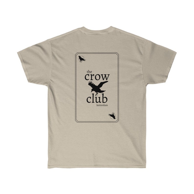 The Crow Club Ketterdam Six of Crows Crooked Kingdom Literary Shirt ...