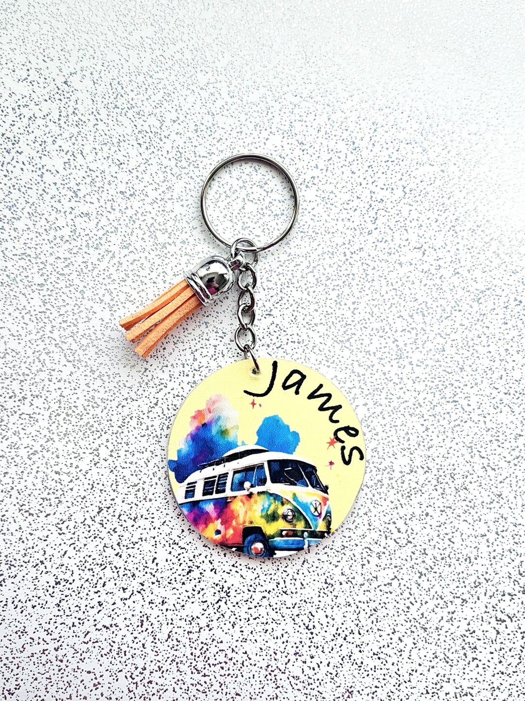 Personalised Caravan Campervan Keys Keyring. Personalise With Name. - Etsy