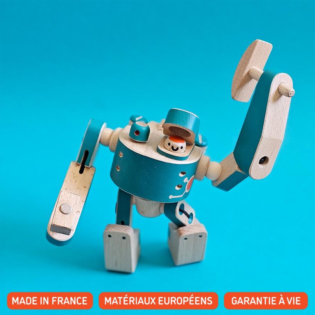Wooden Toy - Space Mek (wooden Mecca Robot) - Etsy