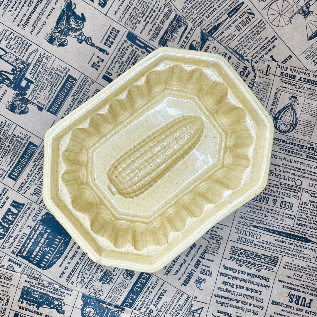 Vintage Pudding Mold Corn Design - Etsy